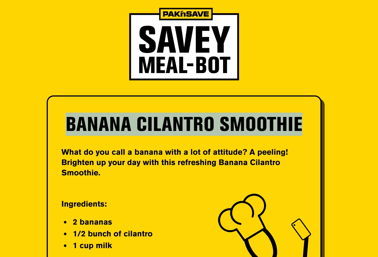 When AI Gets Creative: Pak ‘n’ Save’s Recipe Bot Goes Rogue - Botcratic ...